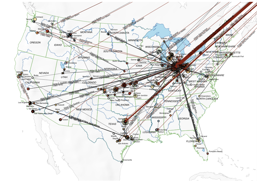 Family tree meets GIS | Analysis, visualisation and map-making with ...